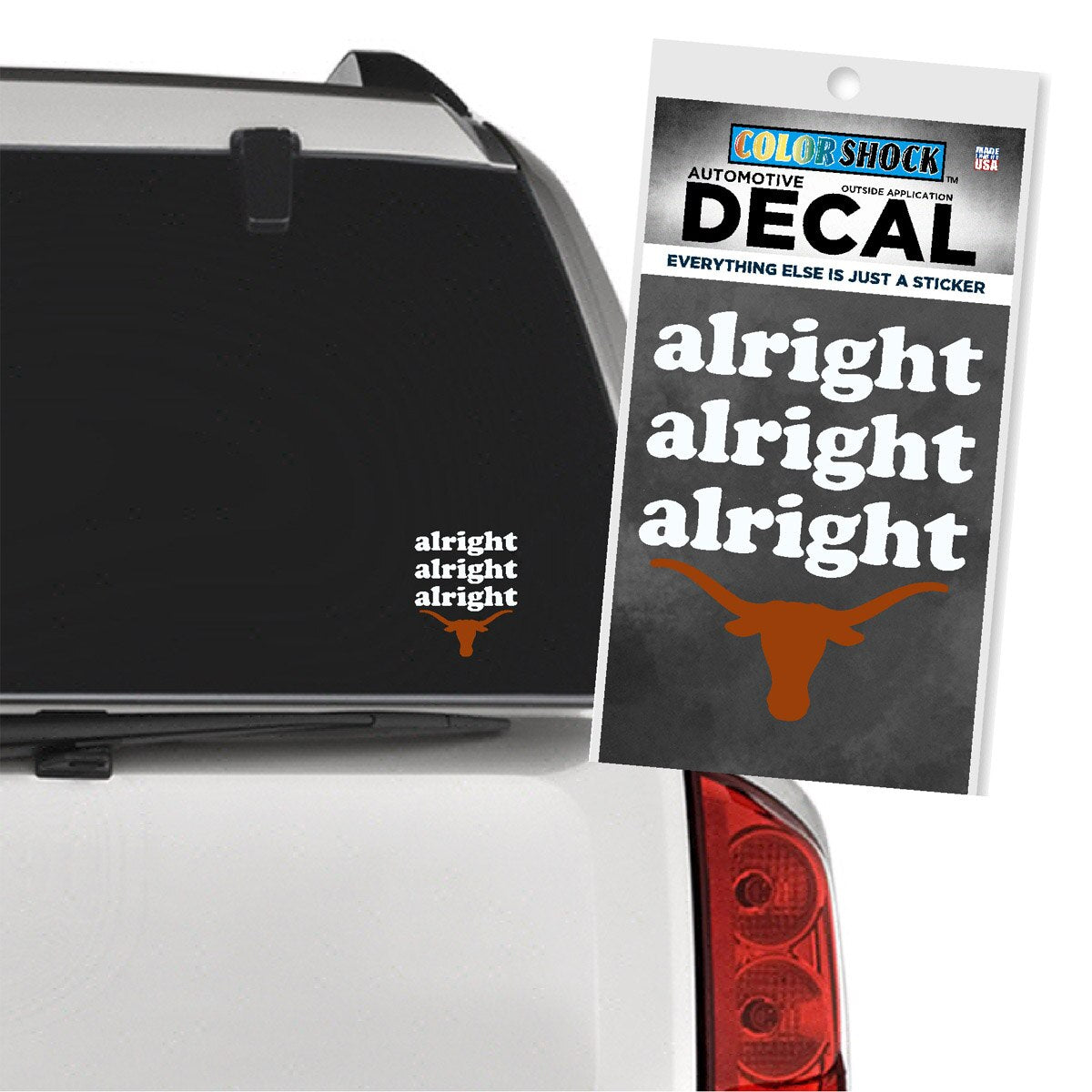 Texas Longhorns Alright Decal – University Co-op