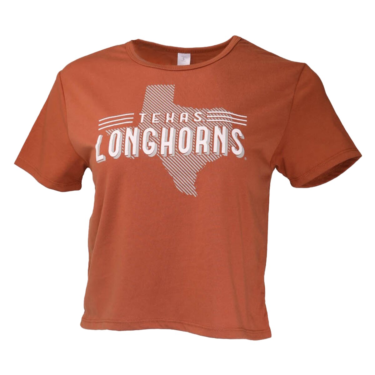 ZooZatZ Texas Longhorns Map Crop Tee – University Co-op