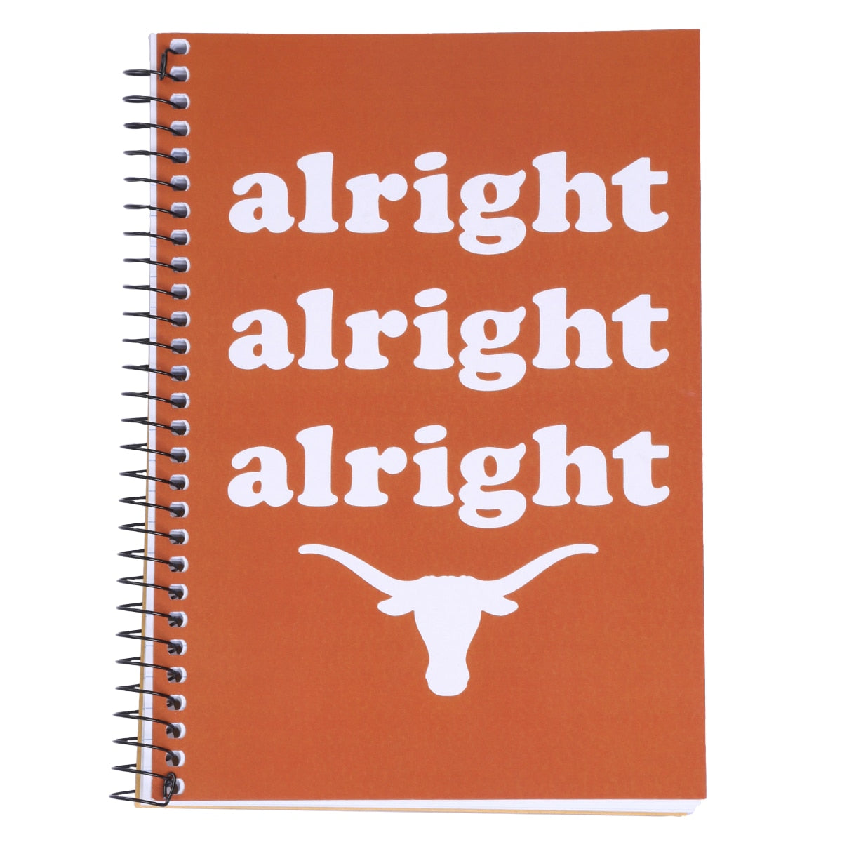 Longhorns Alright 5 x 7 Notebook - 1 Subject Spiral – University Co-op